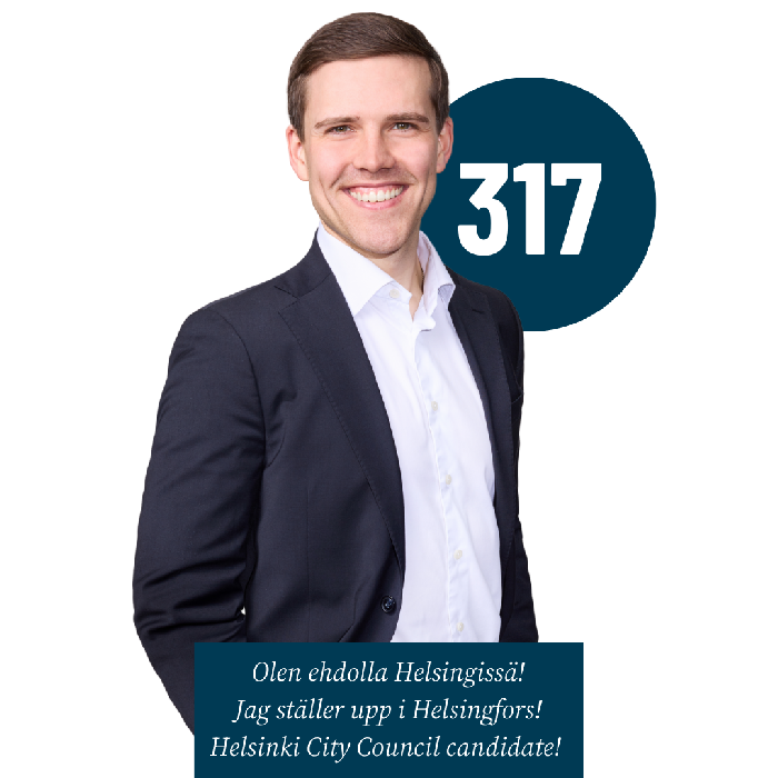 Maximilian Rewell | Kuntavaaliehdokas | Helsingin Kokoomus